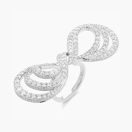 Carousel Harmony Diamond Ring
